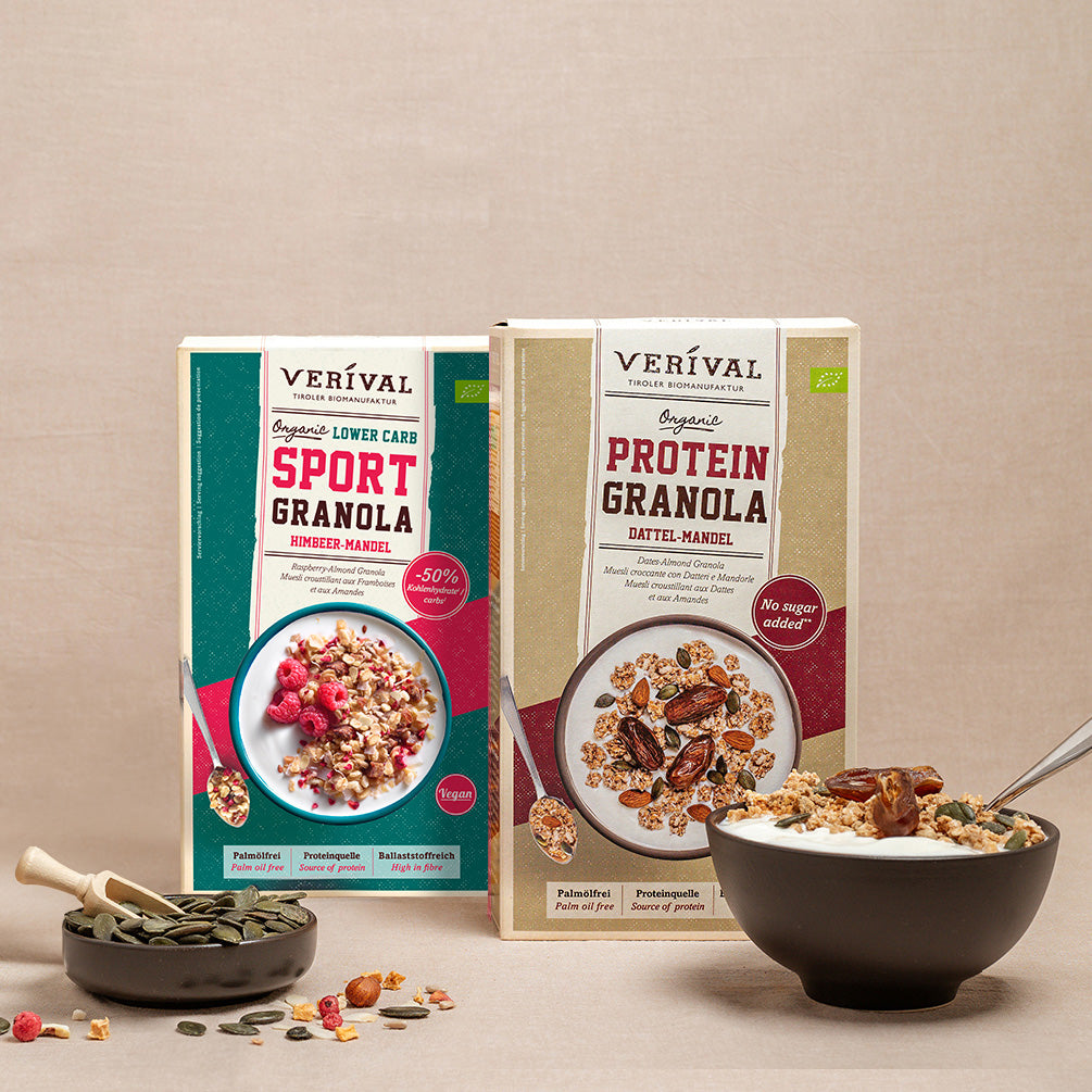 Protein Granola: Crunchy breakfast with extra protein – Verival